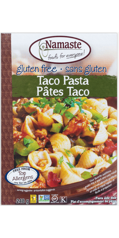 Buy Namaste Foods Taco Pasta Dish at Well.ca | Free Shipping $35+ in Canada