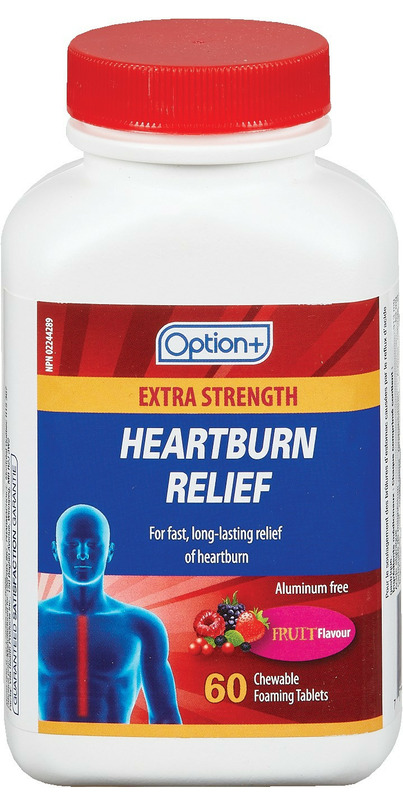 Buy Option+ Extra Strength Heartburn Relief Chewable Tablets at Well.ca ...