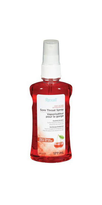 Buy Rexall Sore Throat Spray Cherry at Well.ca | Free Shipping $35+ in ...