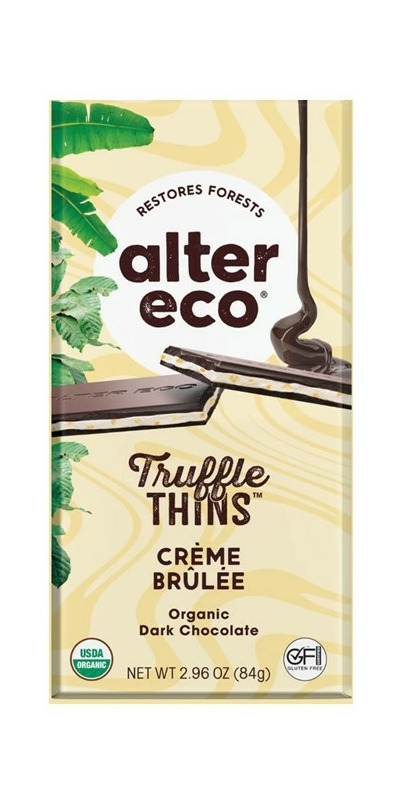 Buy Alter Eco Chocolate Truffle Thins Bar Creme Brulee at Well.ca ...