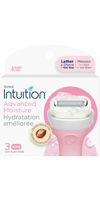 Buy Schick Intuition Plus Advanced Moisture Replacement Blades at Well ...