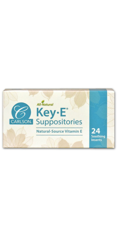Buy Carlson Key-E Vitamin E Suppositories at Well.ca | Free Shipping ...