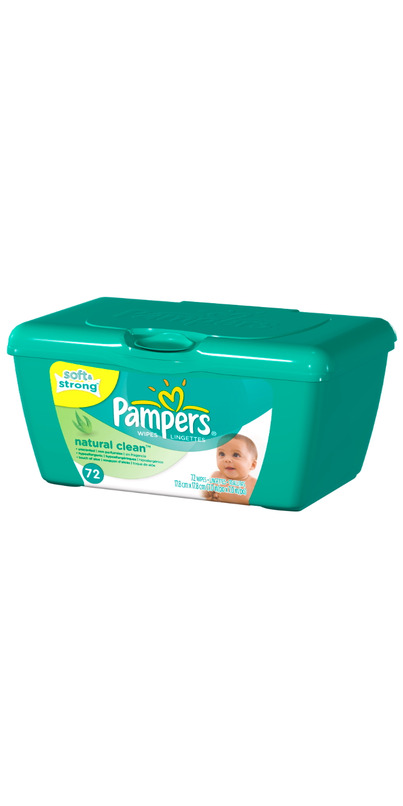 Buy Pampers Natural Clean Wipes Tub at Well.ca | Free Shipping $35+ in ...