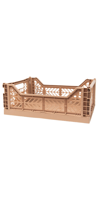 Buy Aykasa Midi Foldable Crate Warm Beige at Well.ca | Free Shipping ...