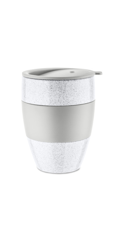 Buy koziol Aroma To Go 2.0 Organic Insulated Cup With Lid Light Grey ...