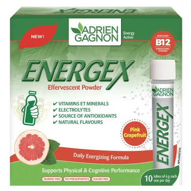 Buy Adrien Gagnon Energex Effervescent Powder Pink Grapefruit at Well ...