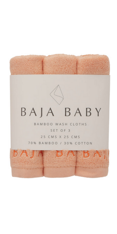 Buy Baja Baby Bamboo Wash Cloths Citrus Fruit at Well.ca | Free ...