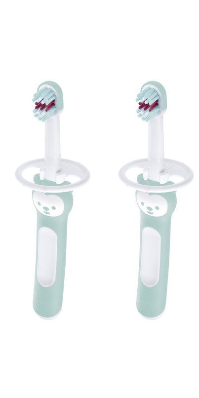 Buy MAM Baby's First Toothbrush Pack Teal at Well.ca | Free Shipping ...