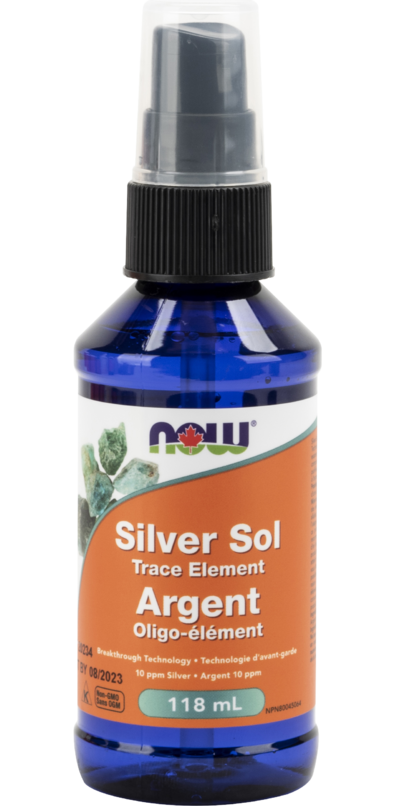 Buy NOW Foods Silver Sol Elemental Silver Liquid Spray at Well.ca ...