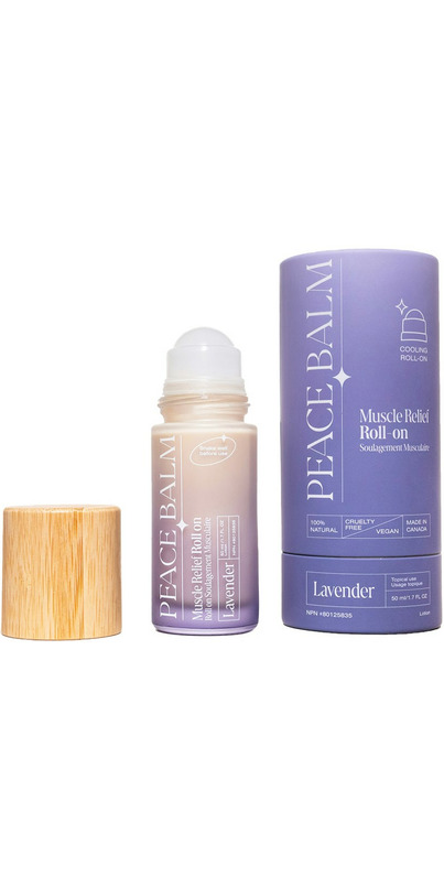 Buy The Peace Labs Peace Balm Muscle Relief Roll-On Lotion Lavender at ...