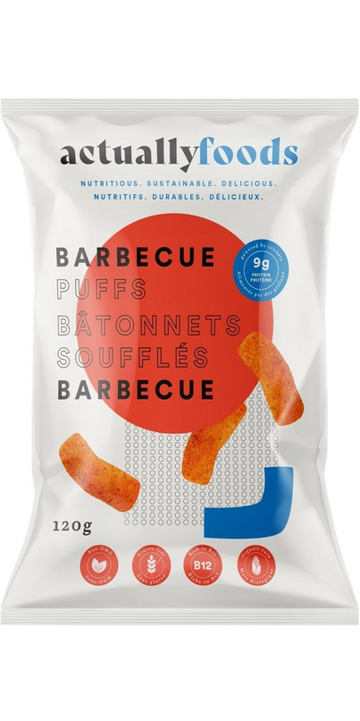 Buy Actually Foods BBQ Puffs at Well.ca | Free Shipping $35+ in Canada