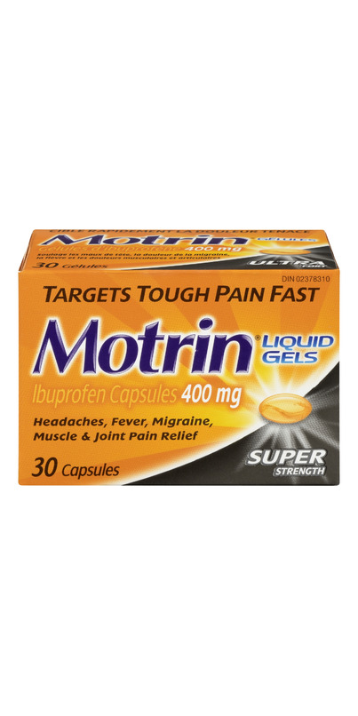 Buy Motrin Liquid Gels Super Strength at Well.ca | Free Shipping $35 ...