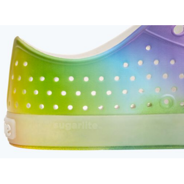 Buy Native Shoes Adult Jefferson White & Rainbow Blur at Well.ca | Free ...