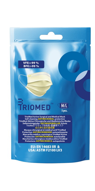 Buy TrioMed Active Surgical & Medical Single Use Masks from Canada at ...