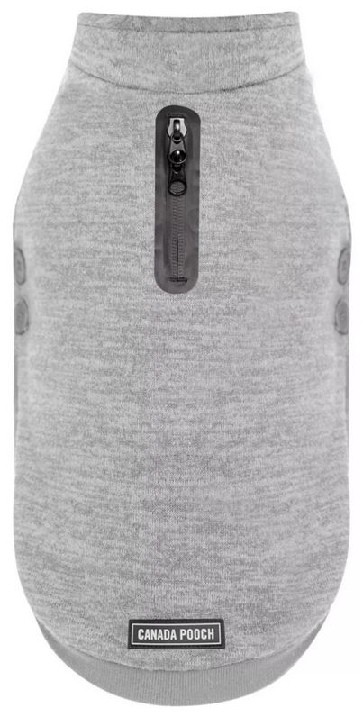 Buy Canada Pooch Waterproof Sweater Grey at Well.ca | Free Shipping $35 ...