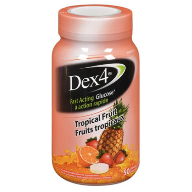Buy Dex4 Fast Acting Glucose Tablets Tropical Fruit at Well.ca | Free ...