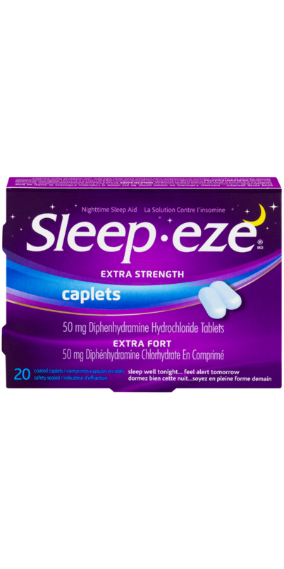 Buy Sleep-Eze D Extra Strength at Well.ca | Free Shipping $35+ in Canada