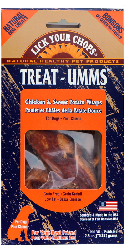 Buy Lick Your Chops Treat-Umms Chicken & Sweet Poptato Wraps Dog Treats ...