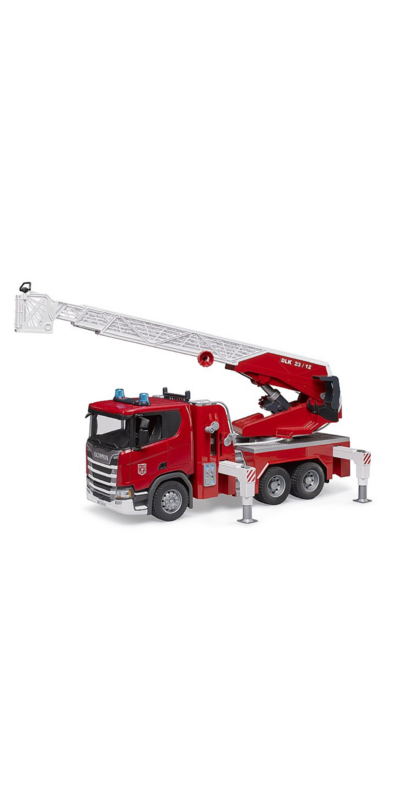 Buy Bruder Toys Scania Super 560R Fire Engine with Water Pump Truck at ...