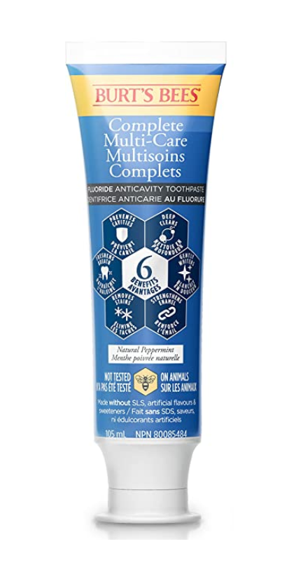 Buy Burt's Bees Complete Multi Care With Fluoride Toothpaste at Well.ca ...