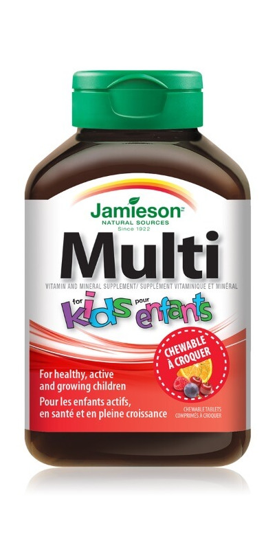 Buy Jamieson Multi Vitamin and Mineral Supplement for Kids at Well.ca ...
