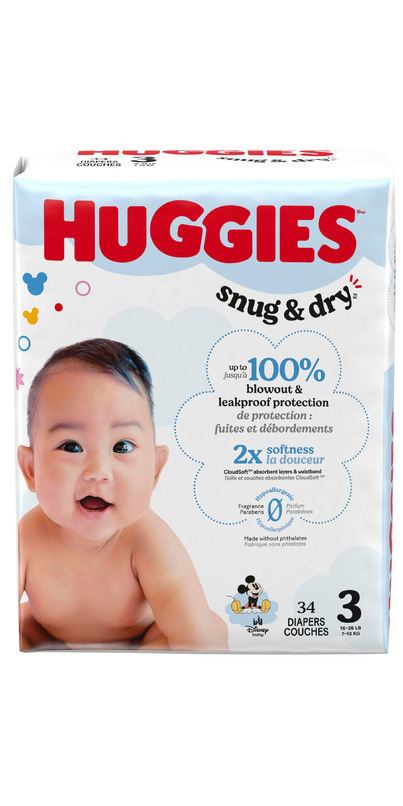 Buy Huggies Snug&Dry Diapers Jumbo Pack at Well.ca | Free Shipping $35 ...