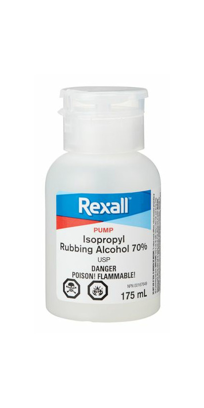 Buy Rexall Isopropyl Alcohol 70% Pump at Well.ca | Free Shipping $35 ...