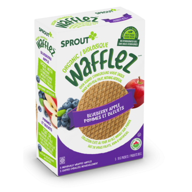 Buy Sprout Organic Wafflez Blueberry Apple at Well.ca | Free Shipping ...