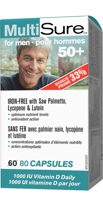 Buy Webber Naturals MultiSure for Men 50+ Multivitamin at Well.ca ...