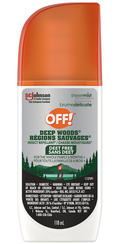 Acheter OFF ! Deep Woods Insect Repellent Pump Spray Deet Free chez ...