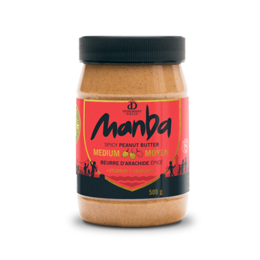 Buy Manba Crunchy Medium Spicy Peanut Butter at Well.ca | Free Shipping ...