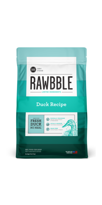 Buy BIXBI Rawbble Dog Kibble Duck at Well.ca | Free Shipping $35+ in Canada