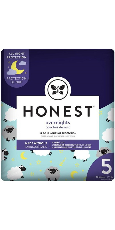 Buy The Honest Company Overnight Diapers Sleepy Sheep at Well.ca | Free ...