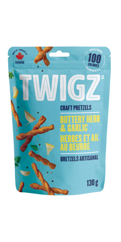 Buy Twigz Craft Pretzels Buttery Herb & Garlic at Well.ca | Free ...