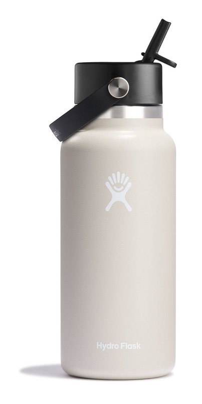 Buy Hydro Flask Wide Mouth with Flex Straw Cap Oat at Well.ca | Free ...