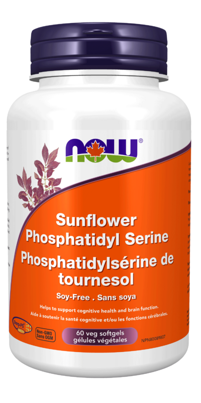 Buy NOW Foods Phosphatidyl Serine Sunflower Source 100mg at Well.ca ...