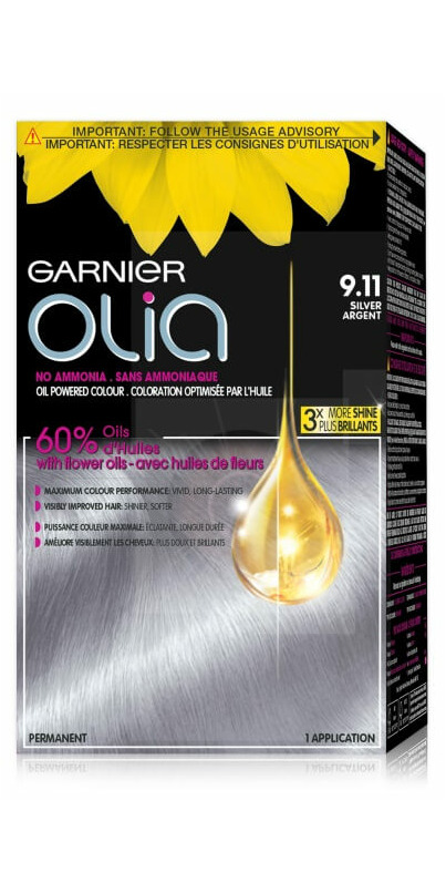 Buy Garnier Olia Permanent Hair Colour 9.11 Silver at Well.ca | Free ...