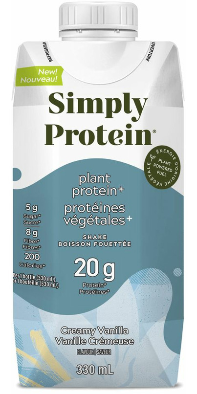 Buy Simply Protein Plant Based Protein Shake Creamy Vanilla Sample at ...