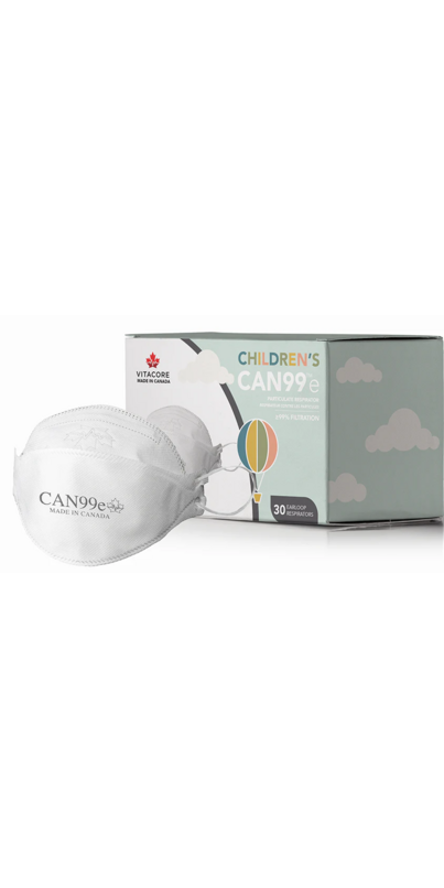 Buy Vitacore Children's CAN99e Earloop Mask White at Well.ca | Free ...