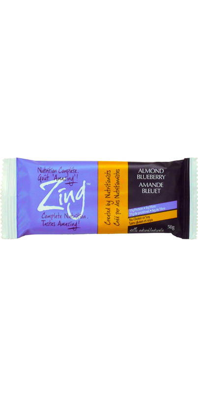Buy Zing Almond Blueberry Nutrition Bars at Well.ca | Free Shipping $35 ...