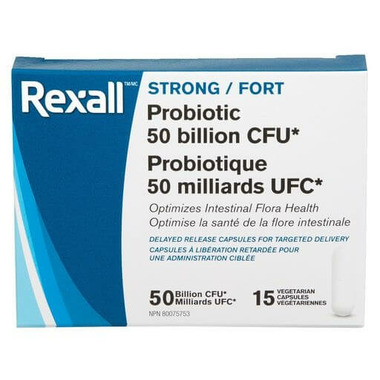 Buy Rexall Super Strength 50 Billion CFU 4 Strain Probiotic at Well.ca ...