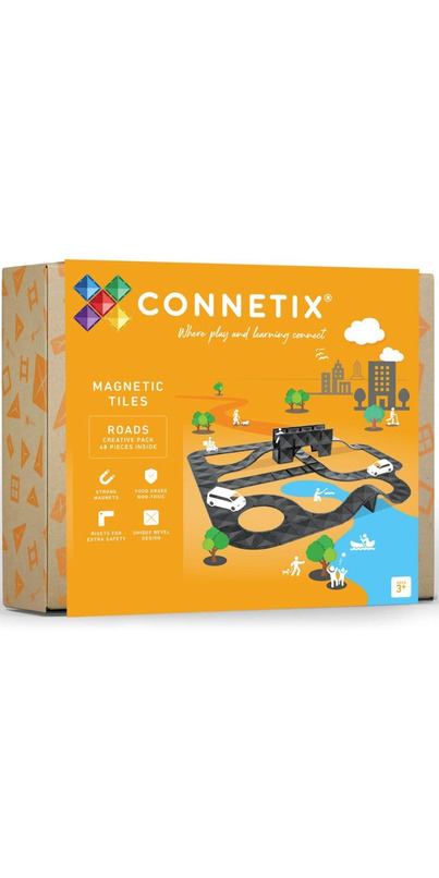 Buy Connetix Tiles Creative Roads Pack at Well.ca | Free Shipping $35 ...