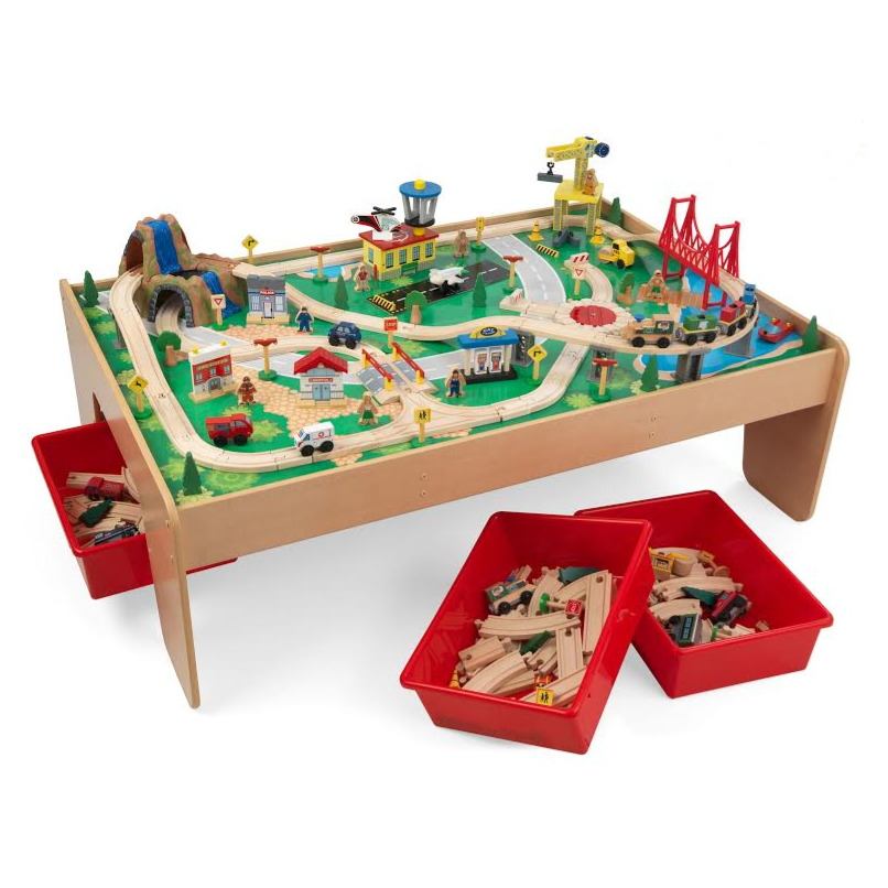 Buy KidKraft Waterfall Mountain Train Set & Table at Well.ca | Free ...