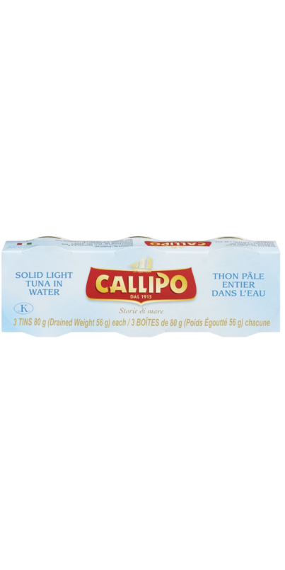 Buy Callipo Canned Tuna in Water at Well.ca | Free Shipping $35+ in Canada