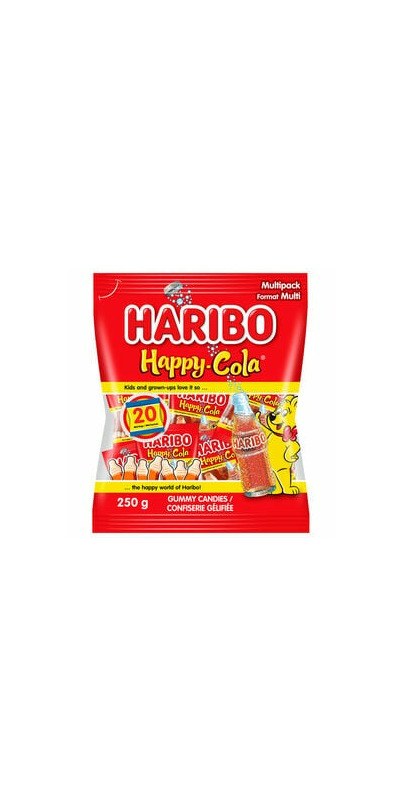 Buy Haribo Happy Cola Gummy Snacks 20 Pack at Well.ca | Free Shipping ...