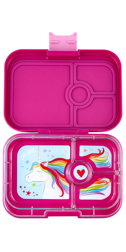 Buy Yumbox Panino 4 Compartment Malibu Purple with Magical Unicorn Tray ...