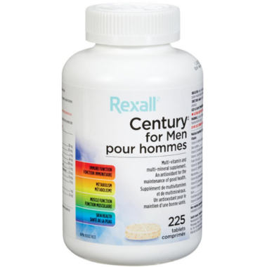 Buy Rexall Century Multivitamin for Men at Well.ca | Free Shipping $35 ...