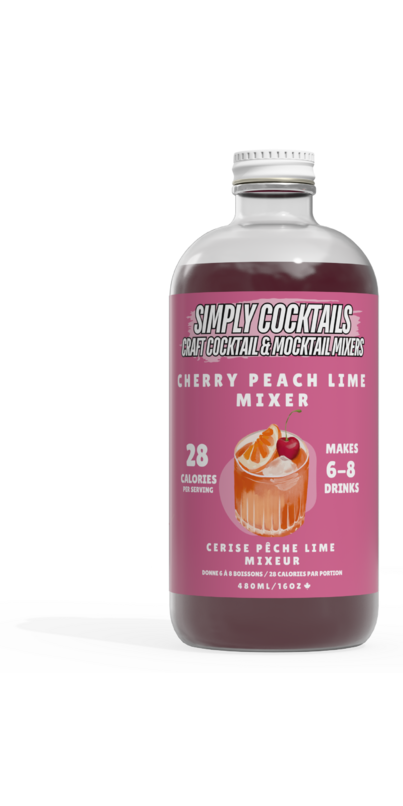 Buy Simply Cocktails Handcrafted Cocktail Mixers Cherry Peach Lime at Well.ca | Free Shipping ...