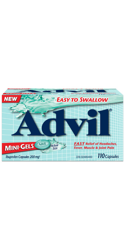Buy Advil Mini-Gels Ibuprofen 200mg 110 Capsules from Canada at Well.ca ...