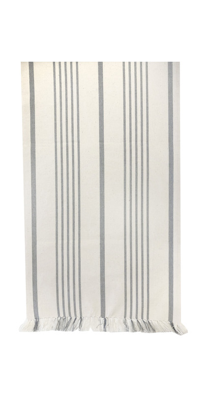 Buy Harman Soft Stripe Table Runner Grey at Well.ca | Free Shipping $35 ...